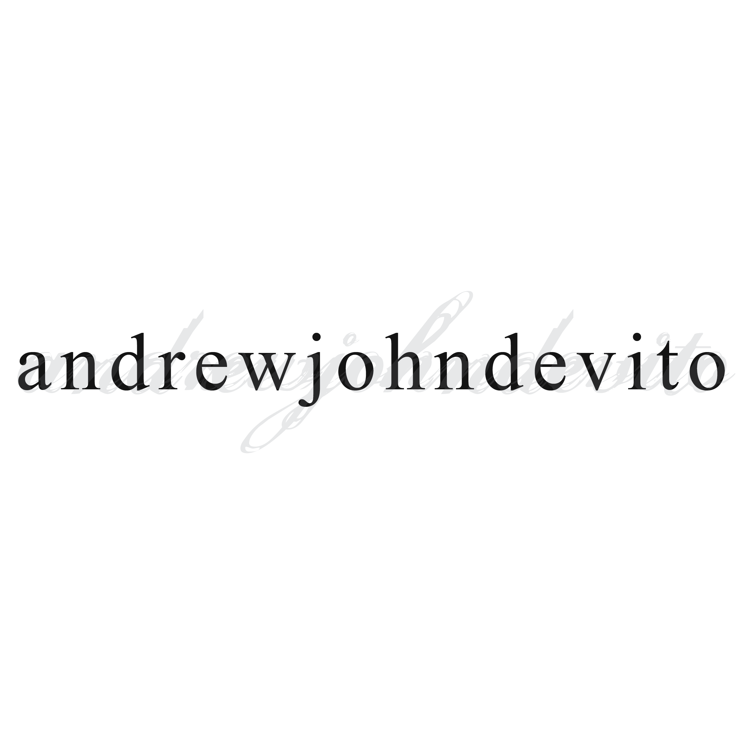 bespoke atelier – andrewjohndevito